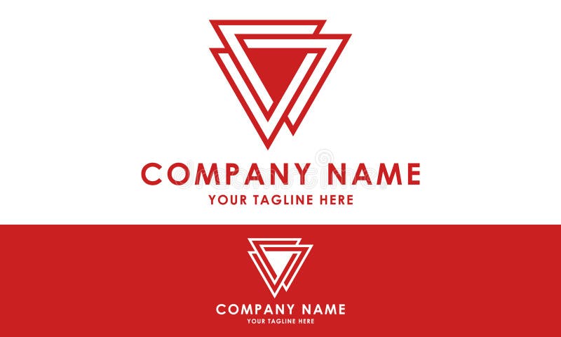 Triangle Overlapping Logo Stock Illustrations – 947 Triangle ...