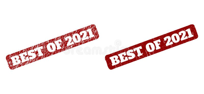 BEST of 2021 Blue and Red Rounded Stamp Seals with Distress Textures ...