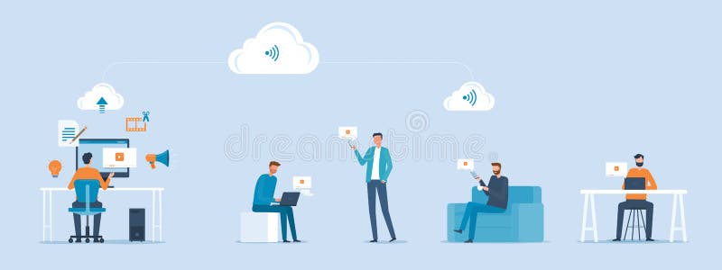 Business Video Marketing Content Online on Tablet Stock Vector ... Business Video Marketing Content Online on Tablet Stock Vector ...