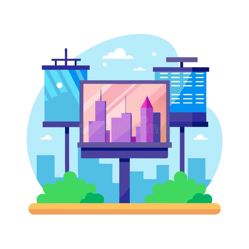 Vector Cityscape Illustration Stock Illustrations – 252,691 Vector ...