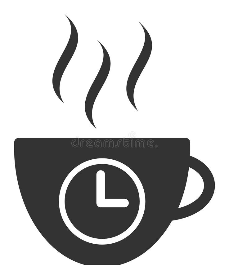 Coffee Tea Pause Time Stock Illustrations – 523 Coffee Tea Pause Time ...
