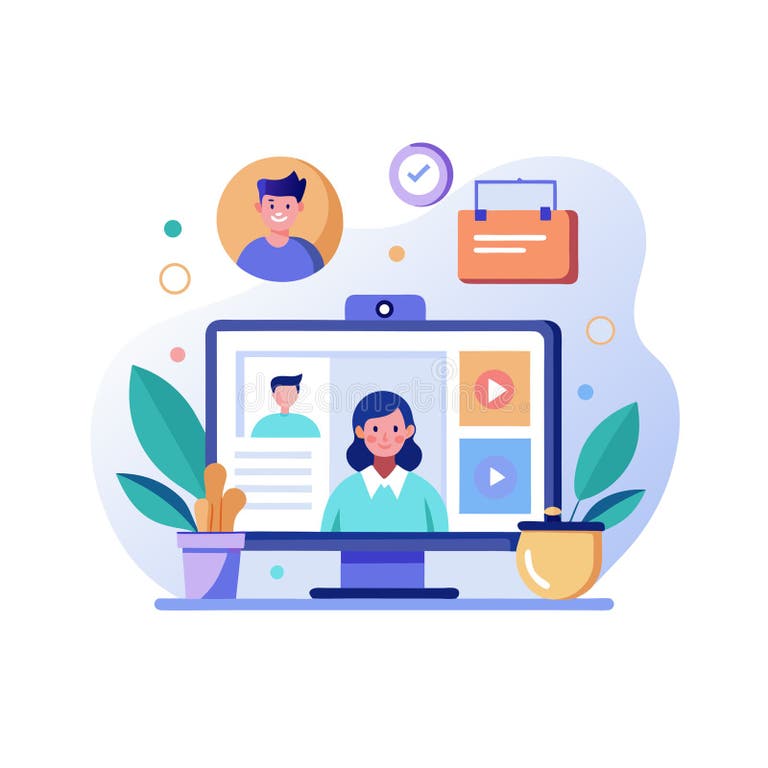 Online Education Platform Featuring Video Tutorials, Avatars, and ...