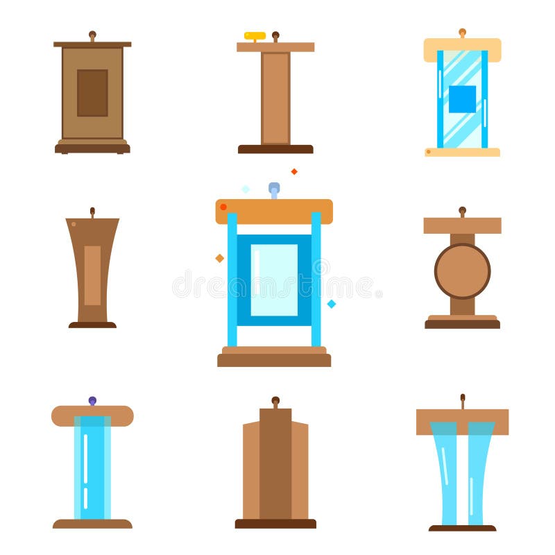 Lectern Icon Stock Illustrations – 1,110 Lectern Icon Stock ...
