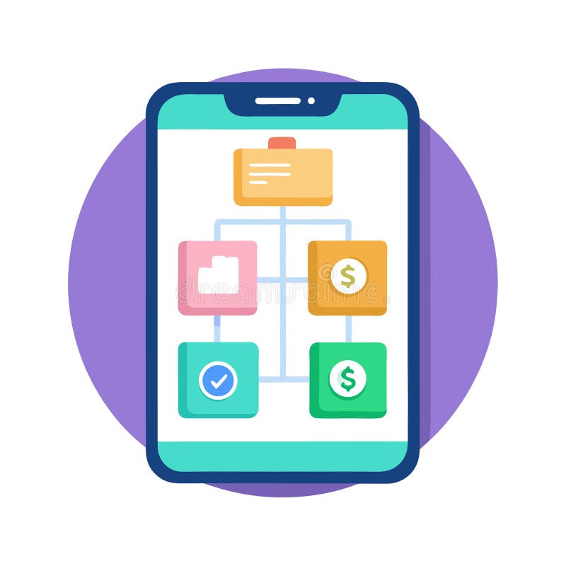 Mobile Workflow Diagram Depicting Process, Steps, and Financial ...