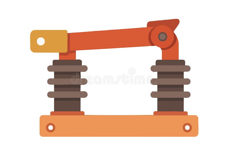 Flat Vector Disconnector (isolator Switch) with Blade and Support ...
