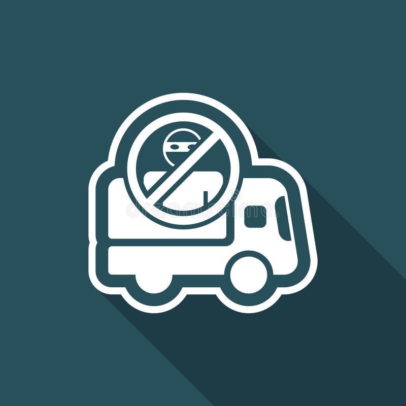 Security transport icon stock vector. Illustration of protect - 118519549