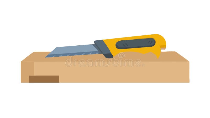 Box Cutter Utility Knife Icon, Represents Tools and Crafting, Vector ...