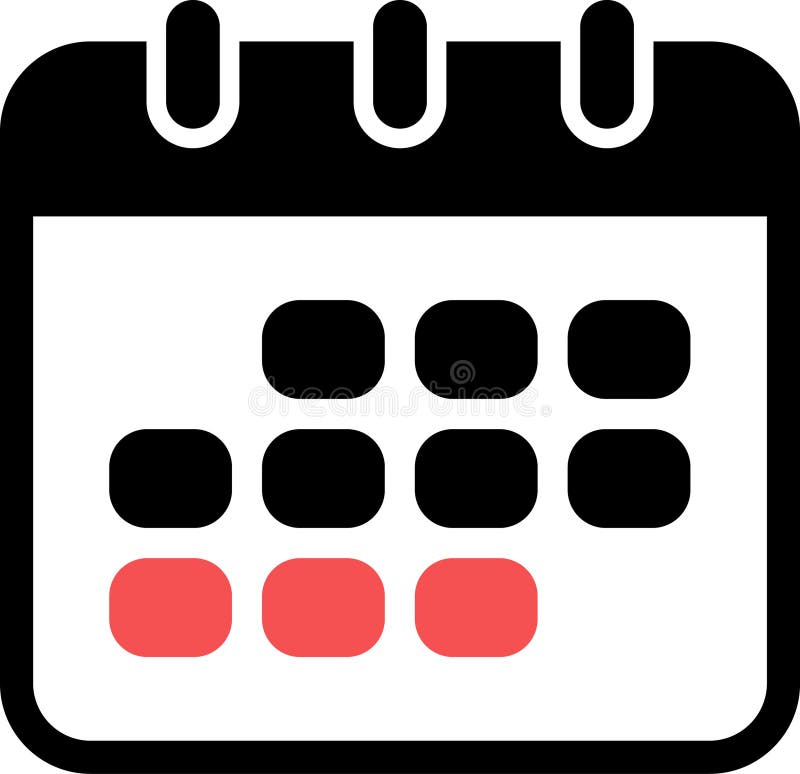 Flat Vector Icon of Tear-off Calendar As Business Appointment Stock ...