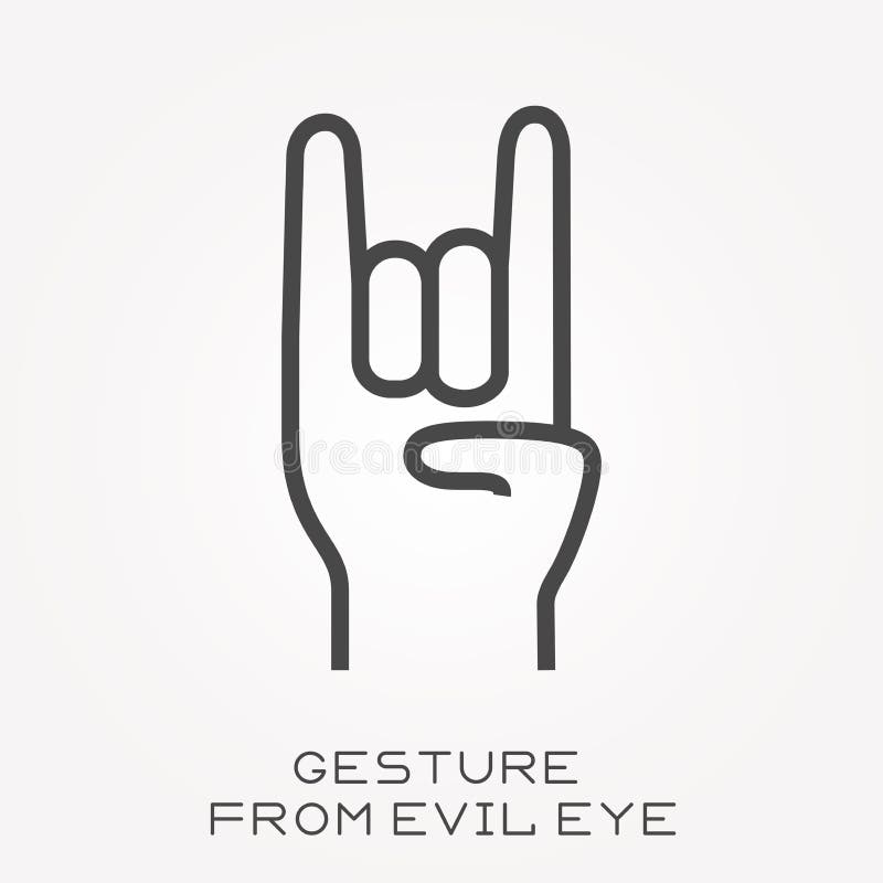 Offensive Hand Gesture Stock Illustrations – 129 Offensive Hand Gesture ...