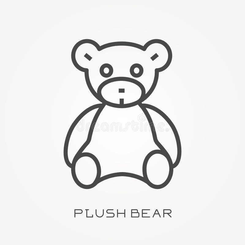 Bear Icons Sitting Stock Illustrations – 612 Bear Icons Sitting Stock ...