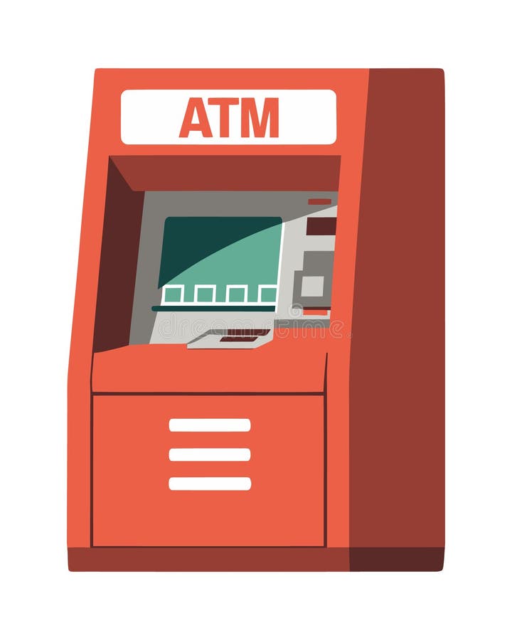 Atm Cartoon Stock Illustrations – 6,041 Atm Cartoon Stock Illustrations ...