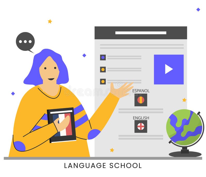 Multilanguage Courses Stock Illustrations – 10 Multilanguage Courses ...