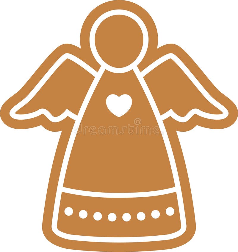 Gingerbread Christmas Angel Stock Illustrations – 4,080 Gingerbread ...