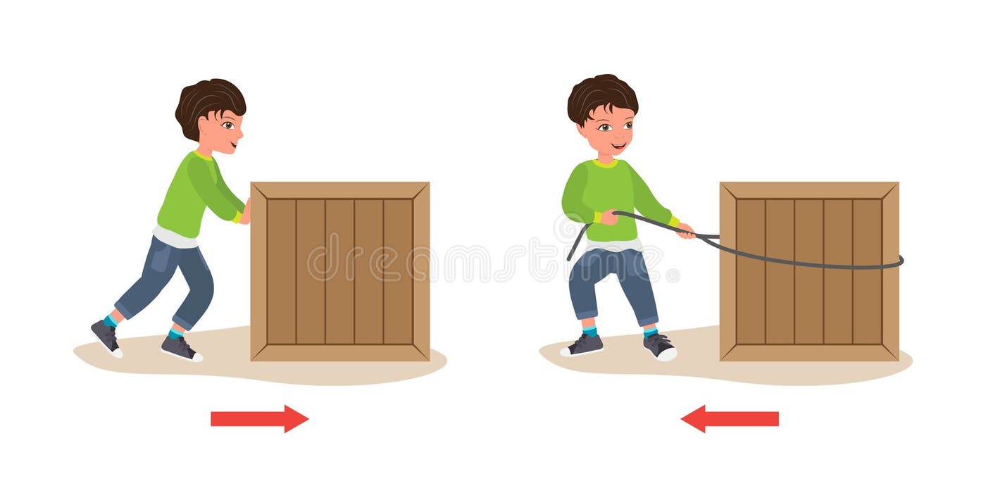 Kids Pulling Stock Illustrations – 441 Kids Pulling Stock Illustrations ...