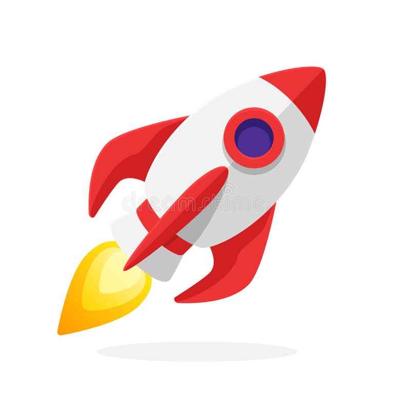 Flame Rocket Stock Illustrations – 30,134 Flame Rocket Stock ...