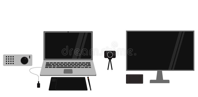 Peripheral Devices Stock Illustrations – 245 Peripheral Devices Stock ...