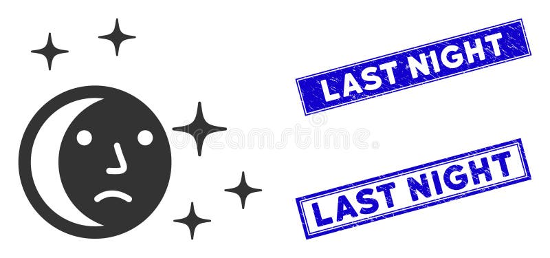 Late Night rubber stamp stock vector. Illustration of lateness - 102171638