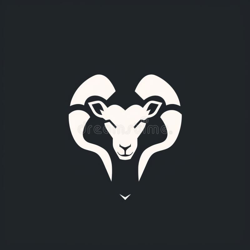 Aggressive Sheep Logo - Modern, Stylized, Vector Design Stock ...