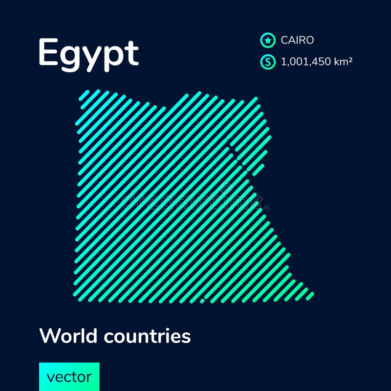 Digital Egypt logo. stock vector. Illustration of abstract - 179373086