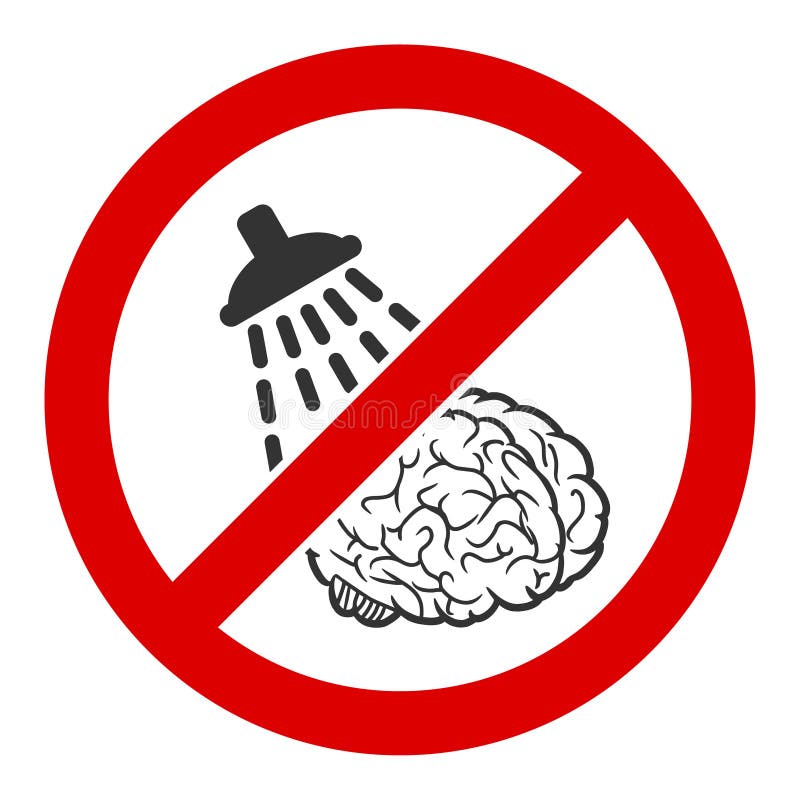 No Brain Sign Stock Illustrations – 693 No Brain Sign Stock ...