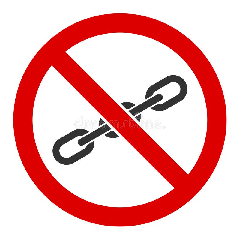 Chain Flat Icon stock vector. Illustration of label, part - 47066427