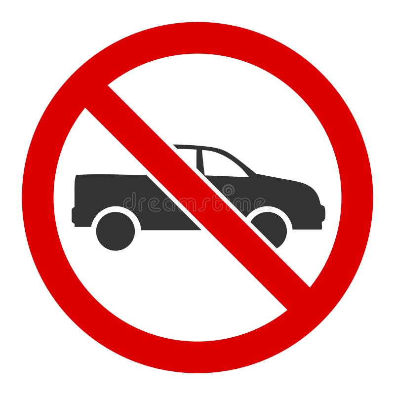 Flat Vector No Pickup Icon stock illustration. Illustration of ...