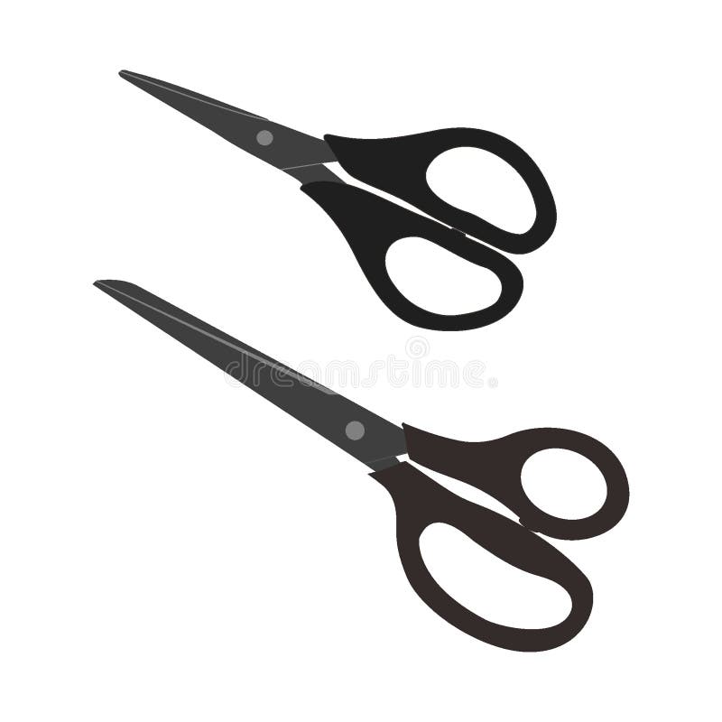 Vector set of scissors stock vector. Illustration of design - 144515919