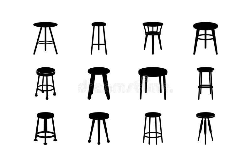 Stool Types Stock Illustrations – 147 Stool Types Stock Illustrations ...