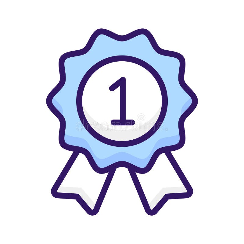 Flat Vector of Star Badge, Modern Icon of Quality Badge in Editable ...