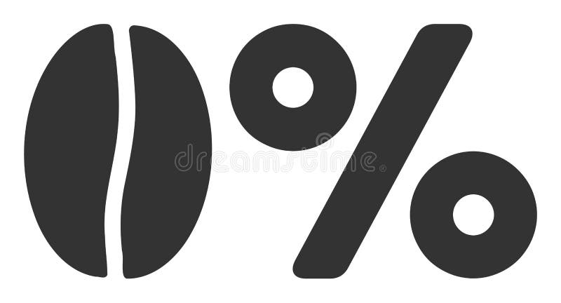 Caffeine Icon Molecular Structure with Coffee Stock Vector ...