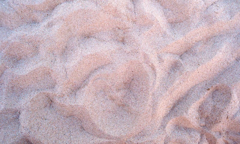 Flat View of Clean Yellow Sand Surface Covering Seaside Beach. Sandy ...