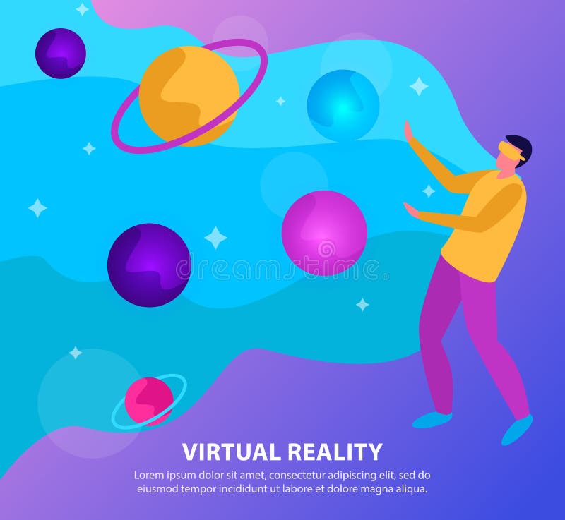 Virtual Reality Background Stock Illustrations – 49,442 Virtual Reality ...