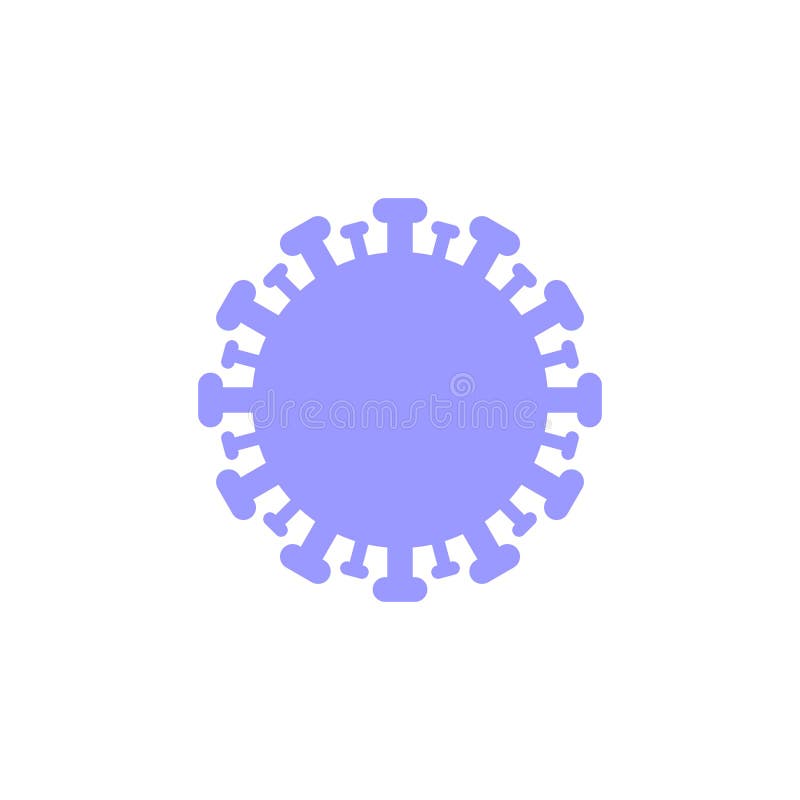 Flat virus logo stock vector. Illustration of influenza - 179621818