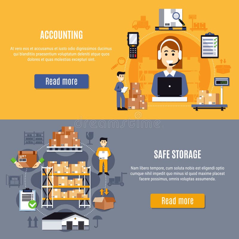 Warehouse Accounting Stock Illustrations – 666 Warehouse Accounting ...