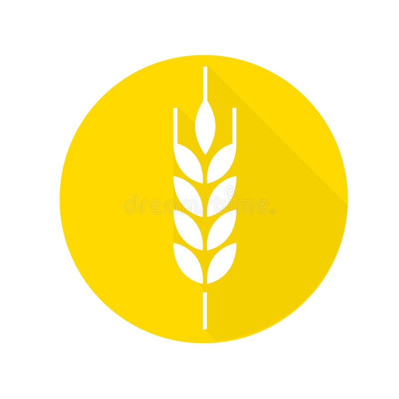 Wheat Sign Vector Illustration Stock Illustration - Illustration of ...