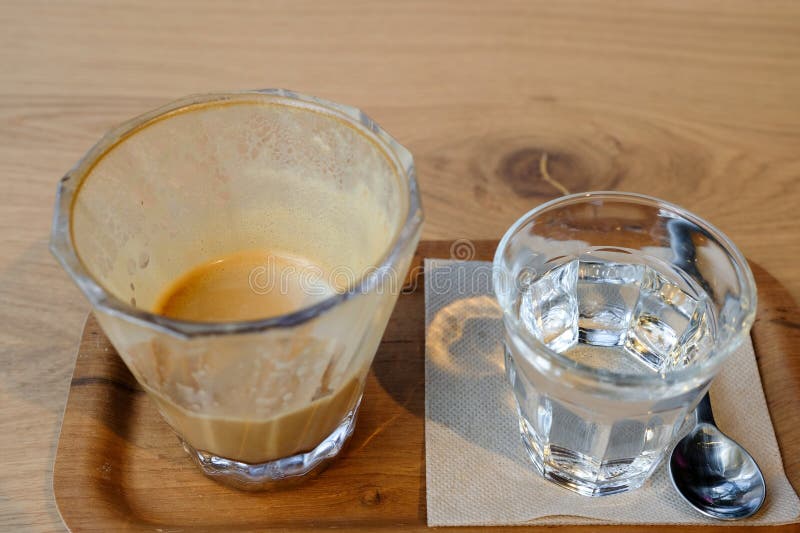 Flat White is an Espresso-based Drink. Coffee at the Bottom of the ...