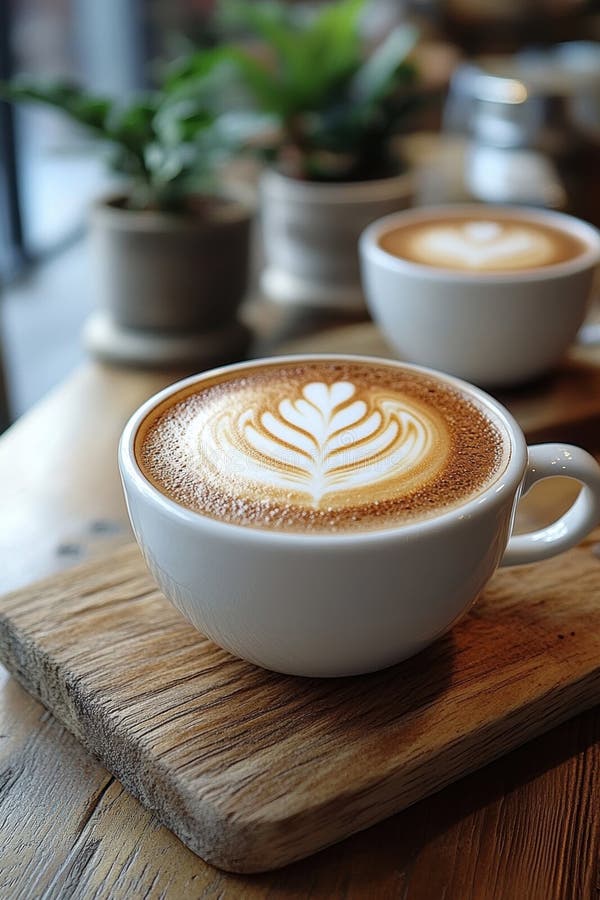 Flat White Menu. Cup of Flat White Coffee Stock Illustration - Illustration of flavor, dark ...