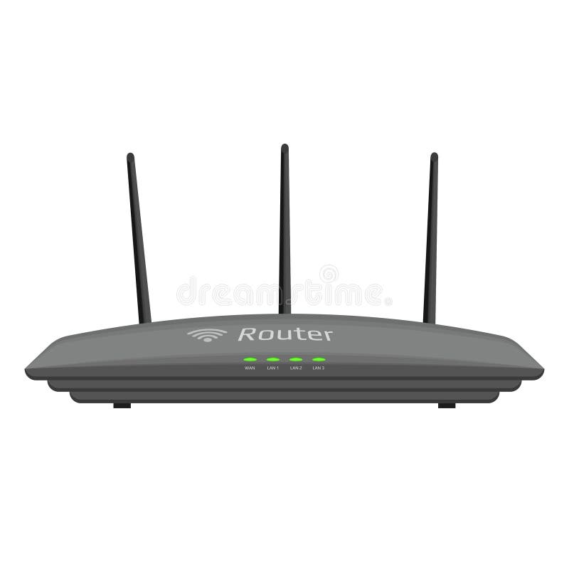 Antennas Router Stock Illustrations – 152 Antennas Router Stock ...