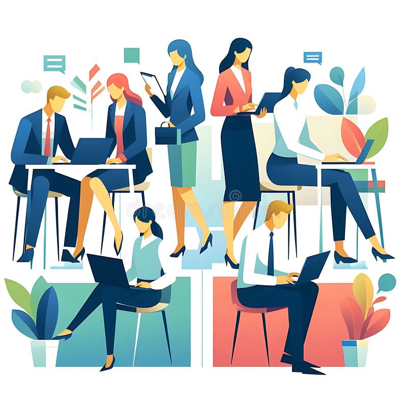 Flat Working Stock Illustrations – 146,551 Flat Working Stock ...