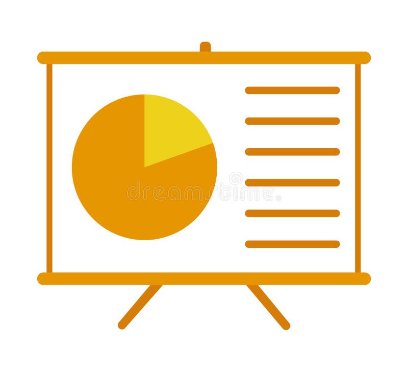 26 Yellow Flat Business Success Themed Icon Elements Stock Illustration ...