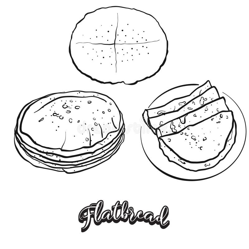 Flatbread Stock Illustrations – 2,073 Flatbread Stock Illustrations ...