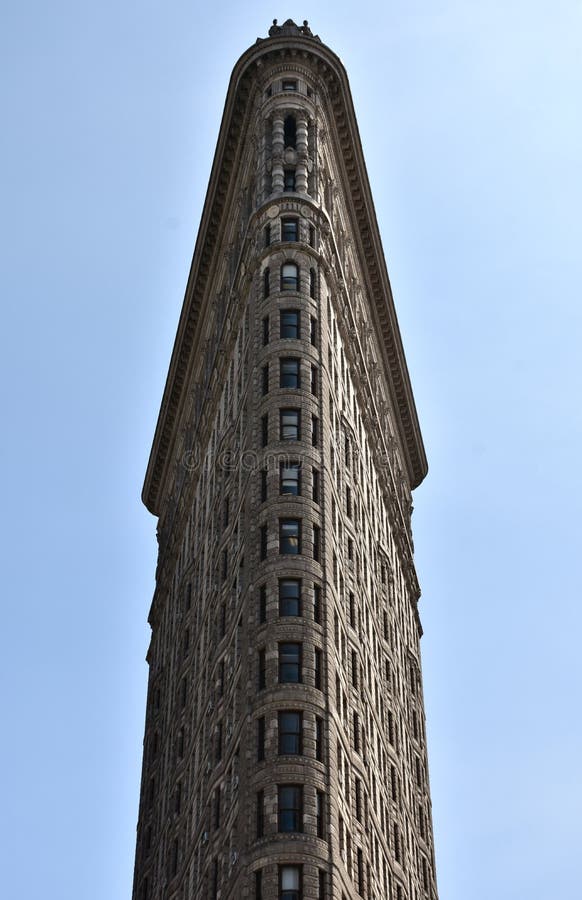 Flatiron Building in Manhattan Editorial Stock Image - Image of tall ...