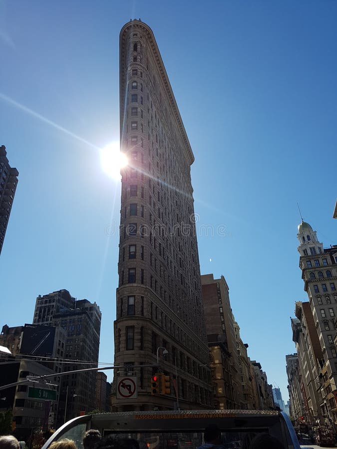 Flatiron building editorial stock photo. Image of tour - 80922188