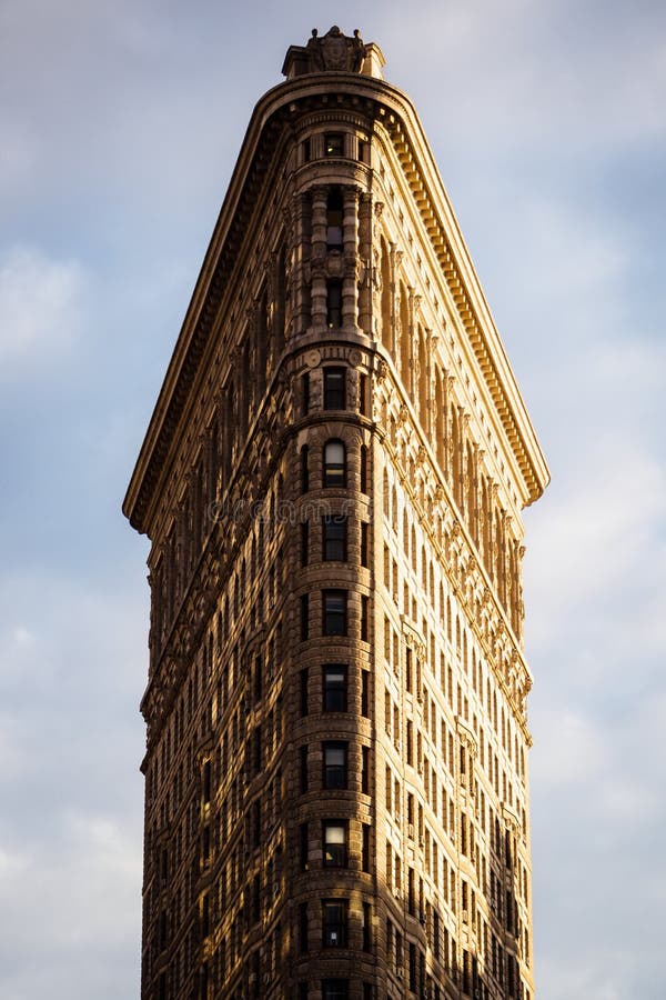 The Flatiron Building of New York Editorial Stock Image - Image of ...