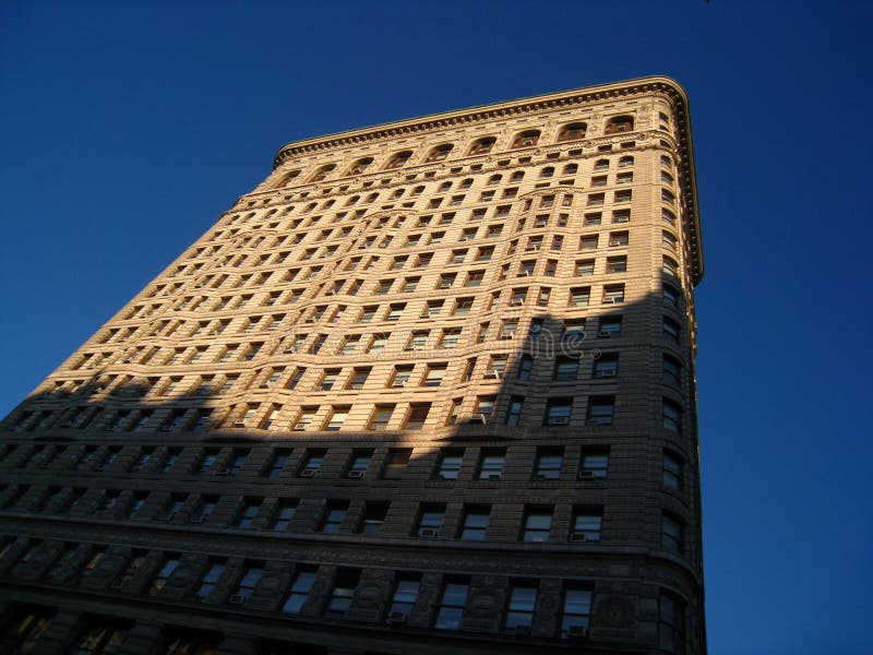 Flatiron Building in Sunlight and Shadow Editorial Stock Photo - Image ...
