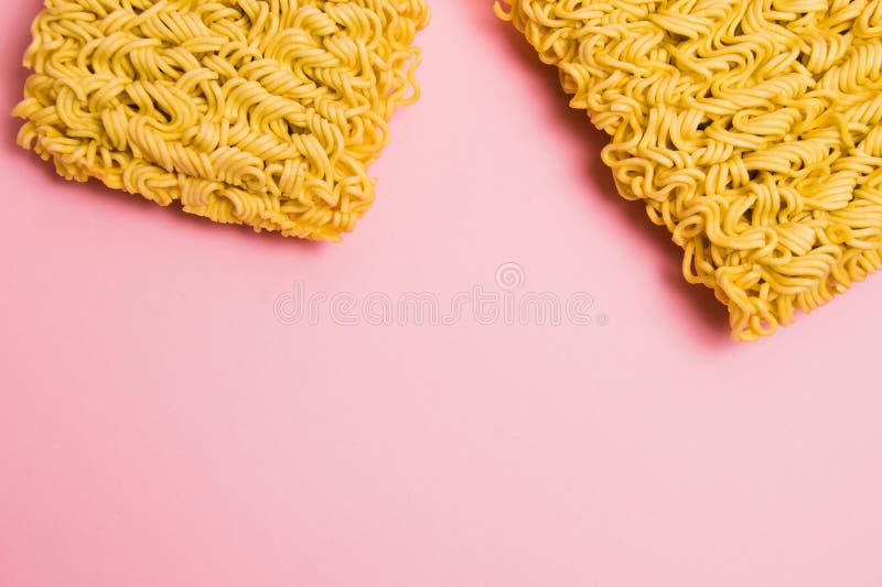 Flatlay, Paper Background with Copy Space. Two Large Servings of ...