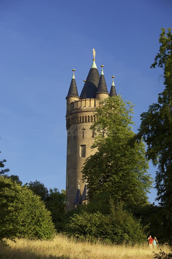 Flatow tower in Babelsberg stock photo. Image of fairy - 33600254