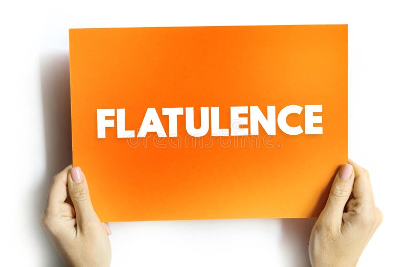 Flatulence is Passing Gas from the Digestive System Out of the Back ...