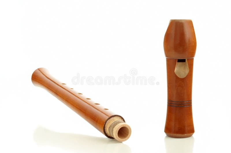 Flauta de madera foto de archivo. Imagen de musical, elegante - 28164504