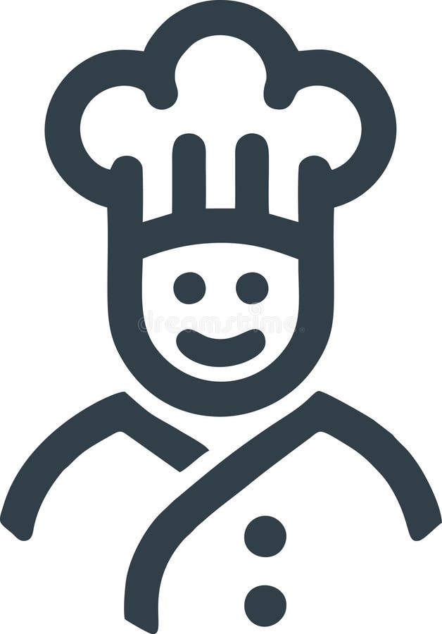 Flavorful Design Elements Chef Icons for Every Project Stock Vector ...